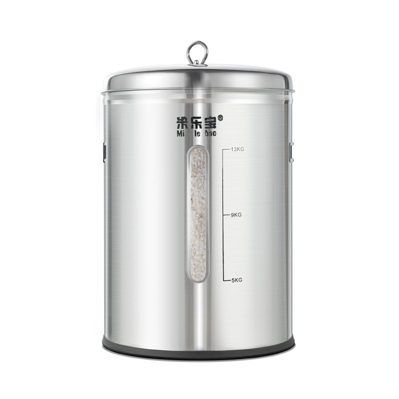 Stainless Steel Rice Bucket M Jar Insect-Proof Moisture-Proof Household ...