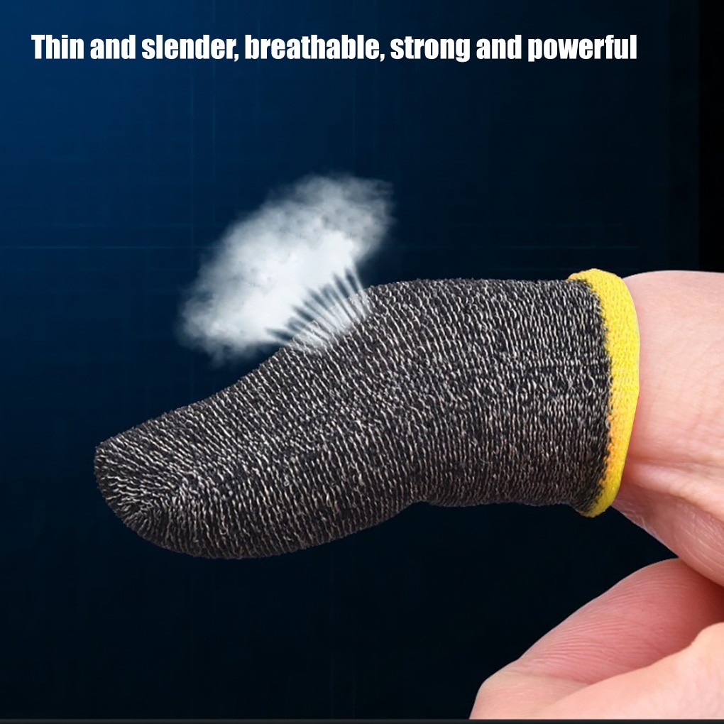 Gamers Mobile Finger Sleeve Gloves Touchscreen Sweatproof Game ...