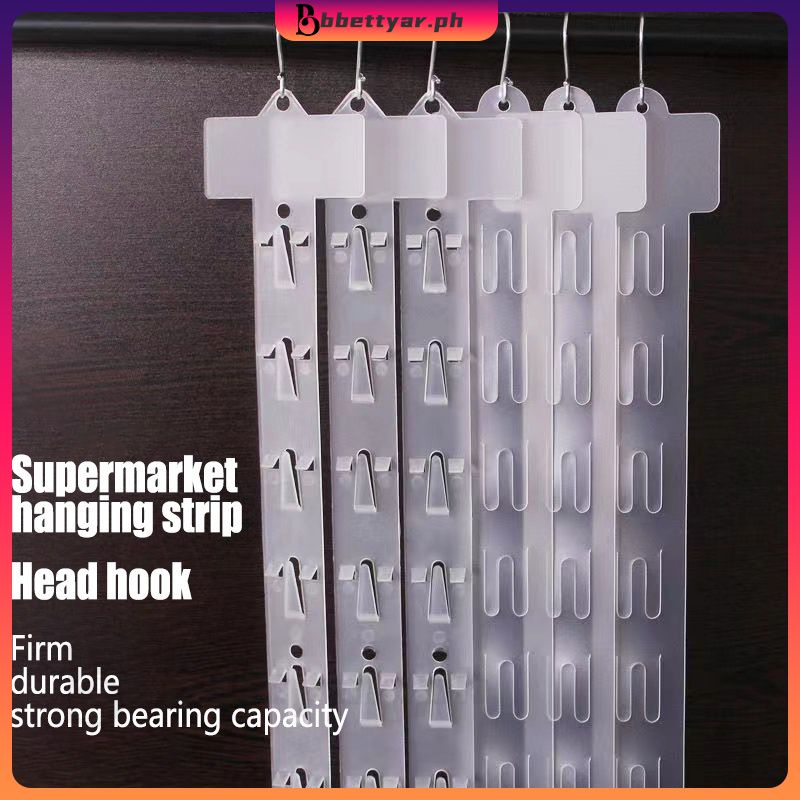 Food Display Hanging Strip No Hook PVC Injection Molding Transparent ...