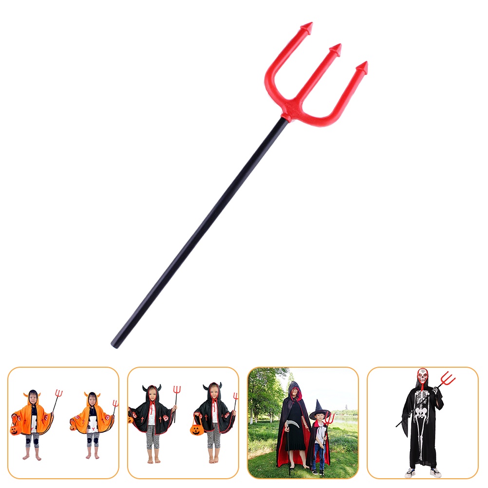 [READY STOCK] Devil Fork Halloween Cosplay Devils Demon Children Supply ...