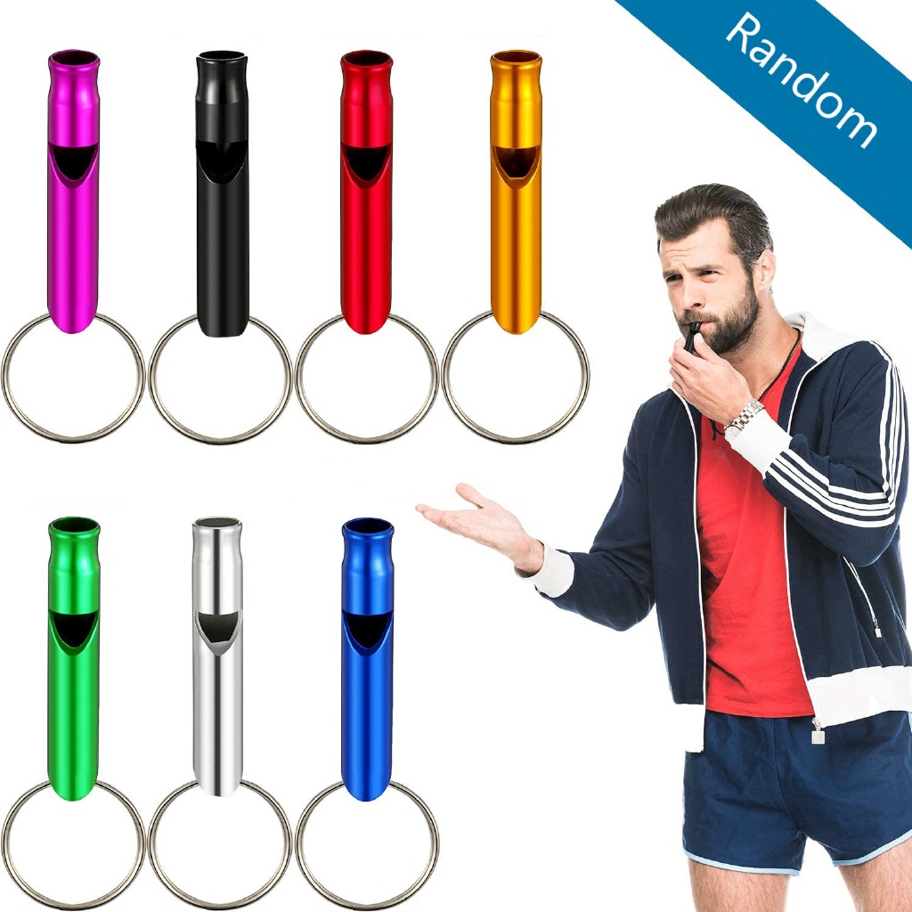 Camping Hiking Survival Whistle/Outdoor Small Size Aluminum Emergency ...