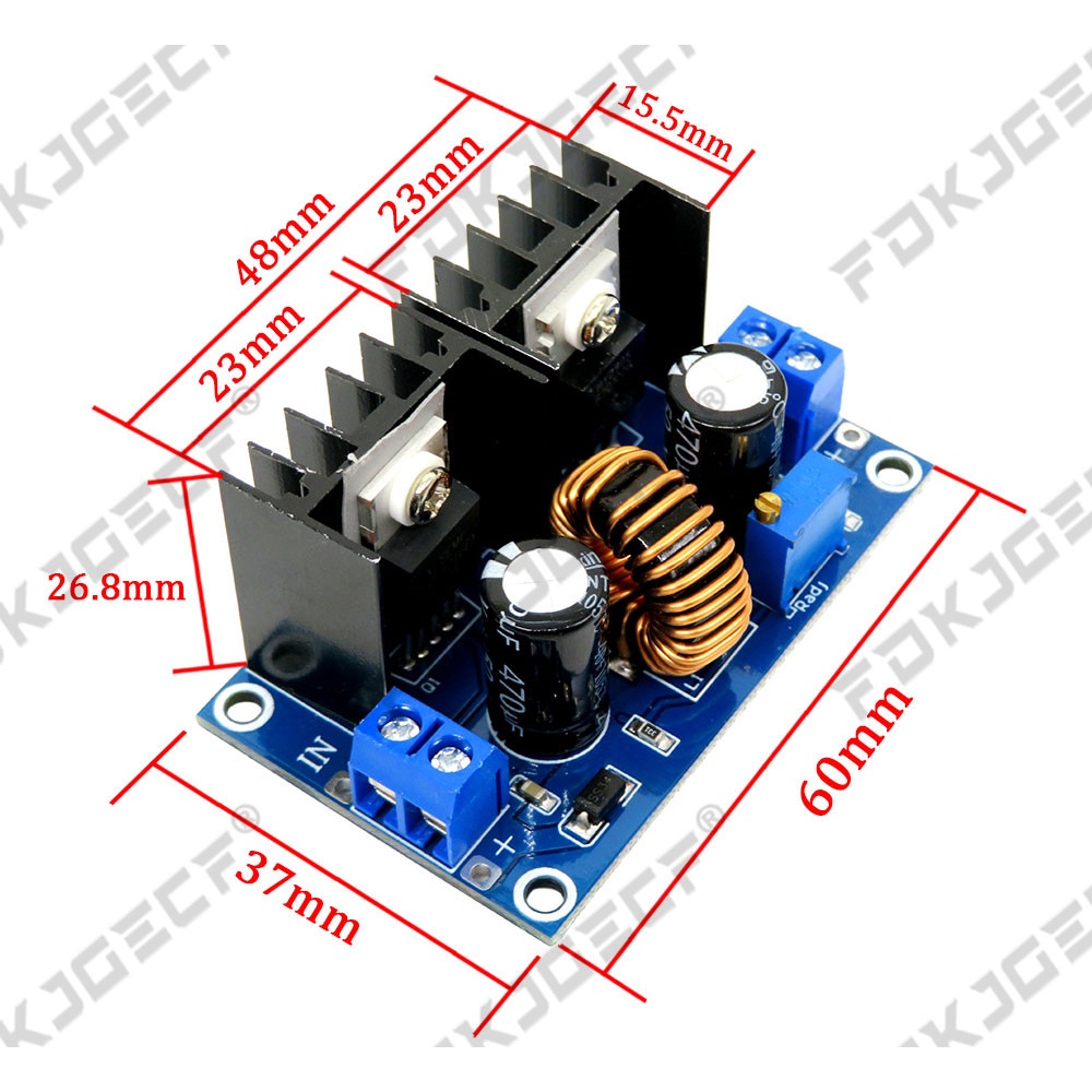 XH-M401 XL4016E1 Voltage Regulator Digital PWM Adjustabl DC-DC Step Down Buck Converter Power ...