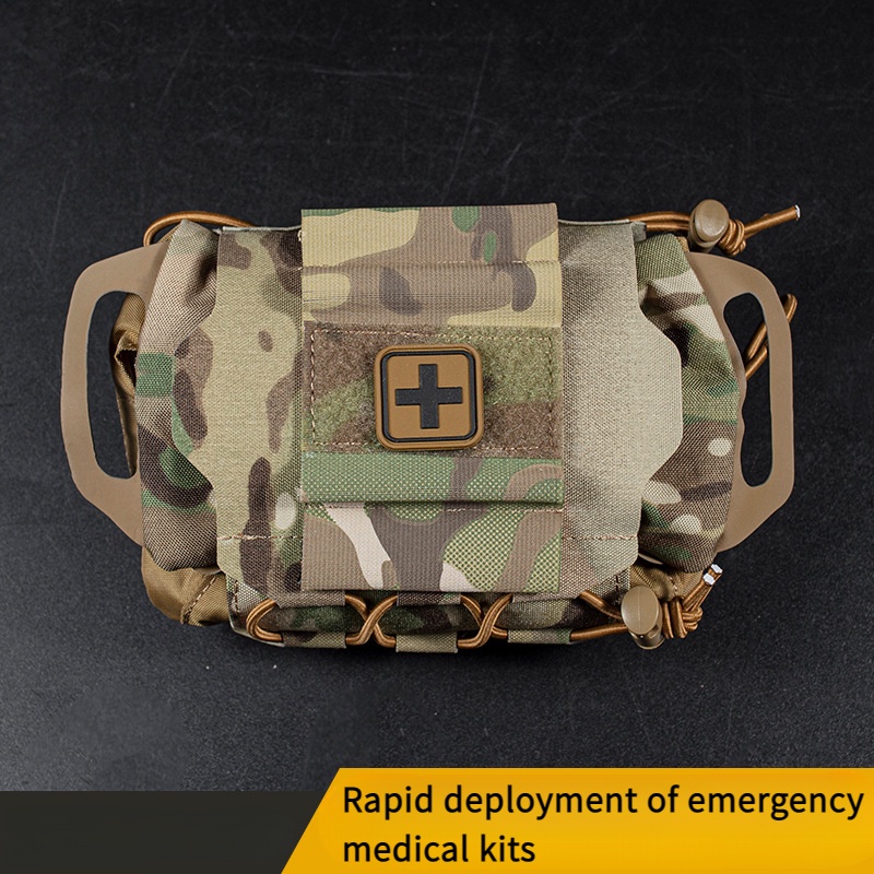 Pull-and-pull tactics for rapid deployment of emergency medical kits ...