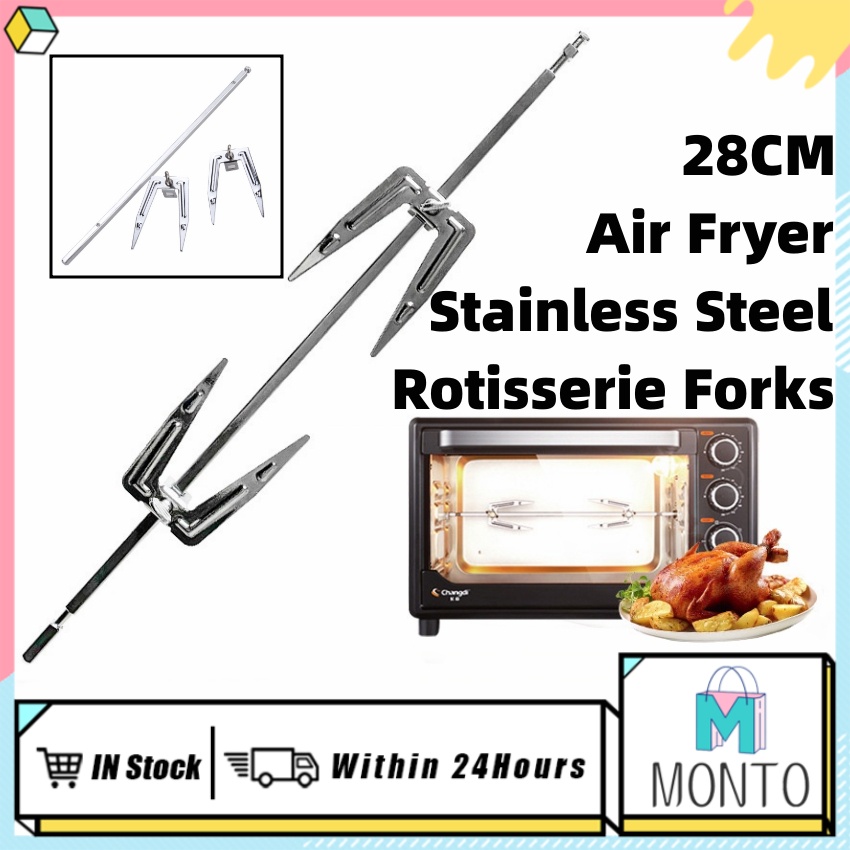 Air Fryer Accessories Roasting Fork 6Pcs Grill Rotisserie Forks Air ...