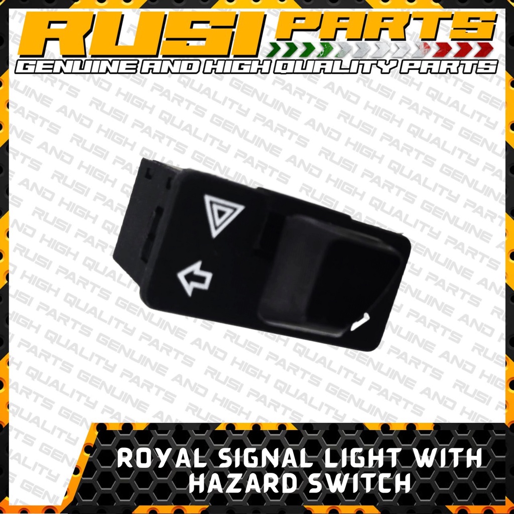 RUSI Royal Signal Light with Hazard Switch/SC Starter Switch/SC Passion ...