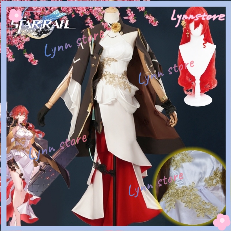 Anime Game Honkai Star Rail Cosplay Himeko Cosplay Costume Sexy Uniform ...