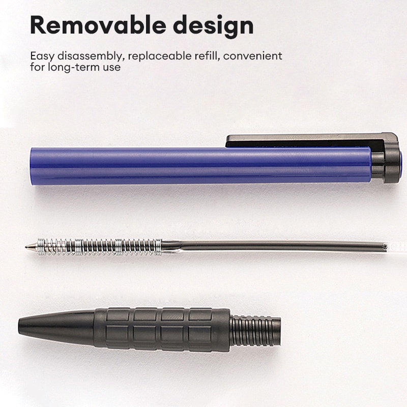 Deli Ballpoint Pen 0.7mm Smooth Writing Ballpen Black/Blue/Red Color ...