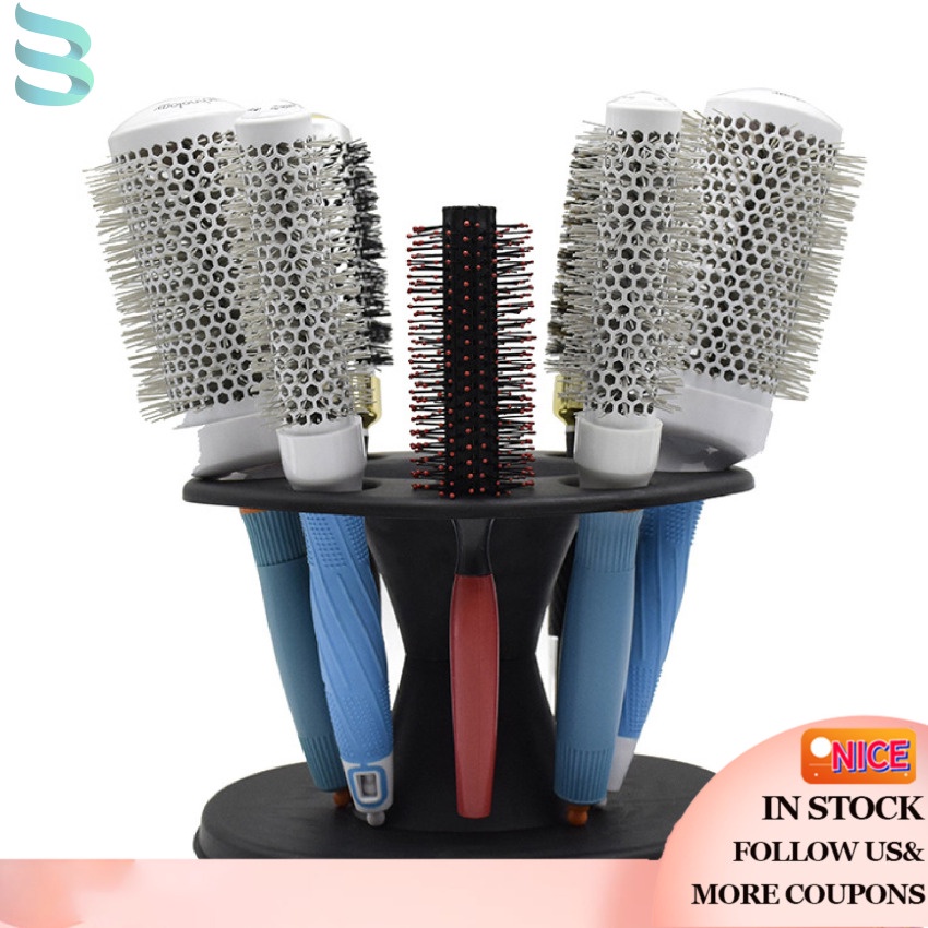 Salon Barber Comb Storage Stand For Hairdressing Combs Brushes Scissors ...