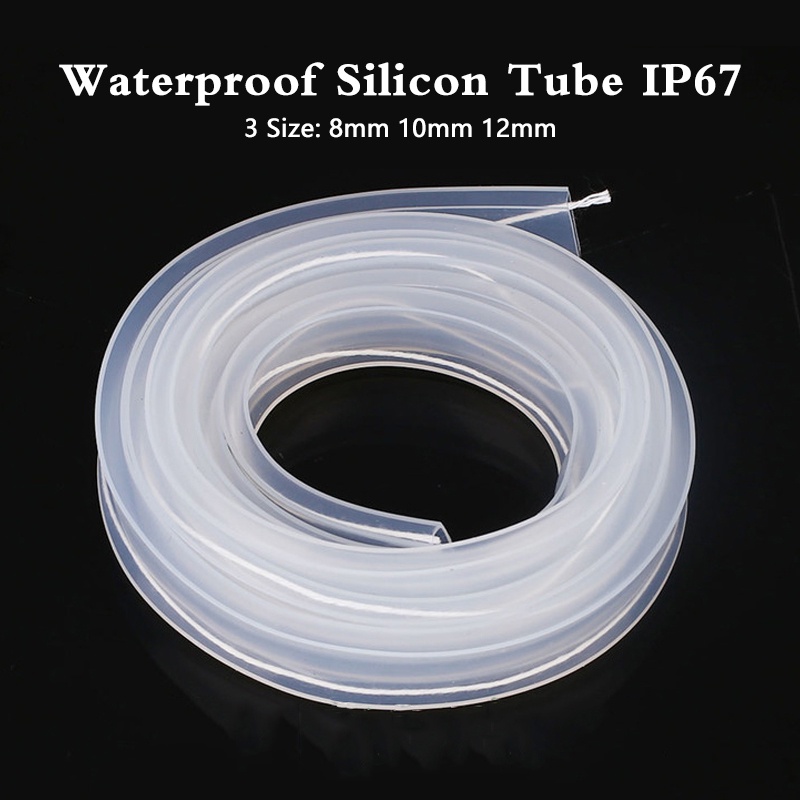 5meter/10meters Transparent Silicon Tube Led 8mm 10mm 12mm IP67 ...