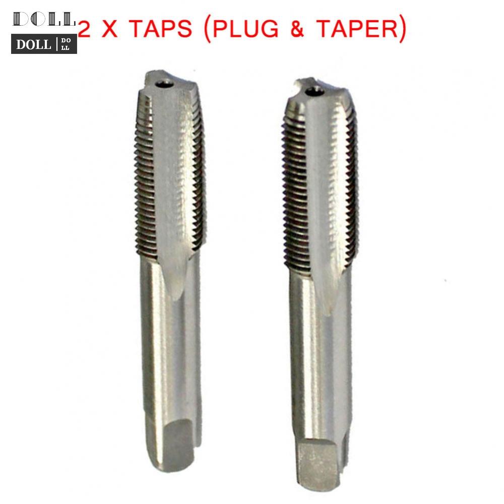 ⭐2023 ⭐M10 X 1mm Tap 10mm X 1mm 2pcs Drilling Tool High Hardness Plug ...