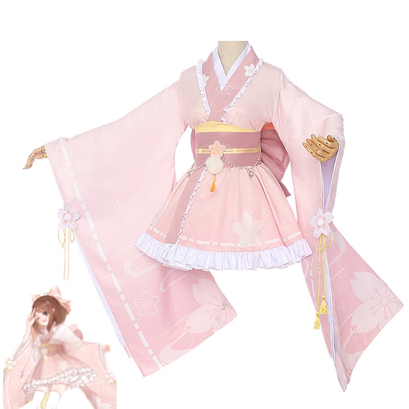 My Hero Academia cos OCHACO URARAKA cosplay Kimono clothing suit ...