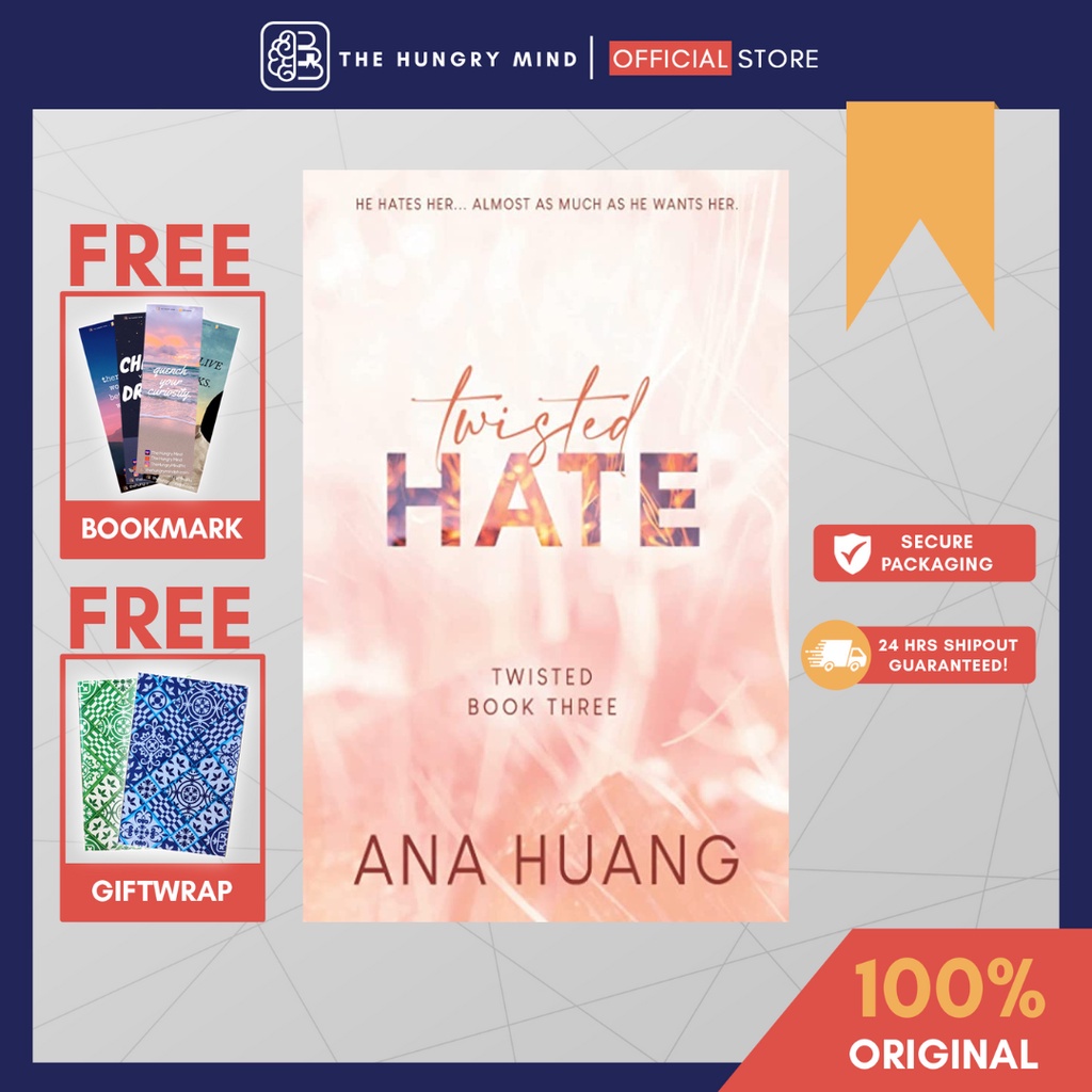 Twisted Hate Book 3 (ORIGINAL) by Ana Huang Fiction Books | Shopee ...