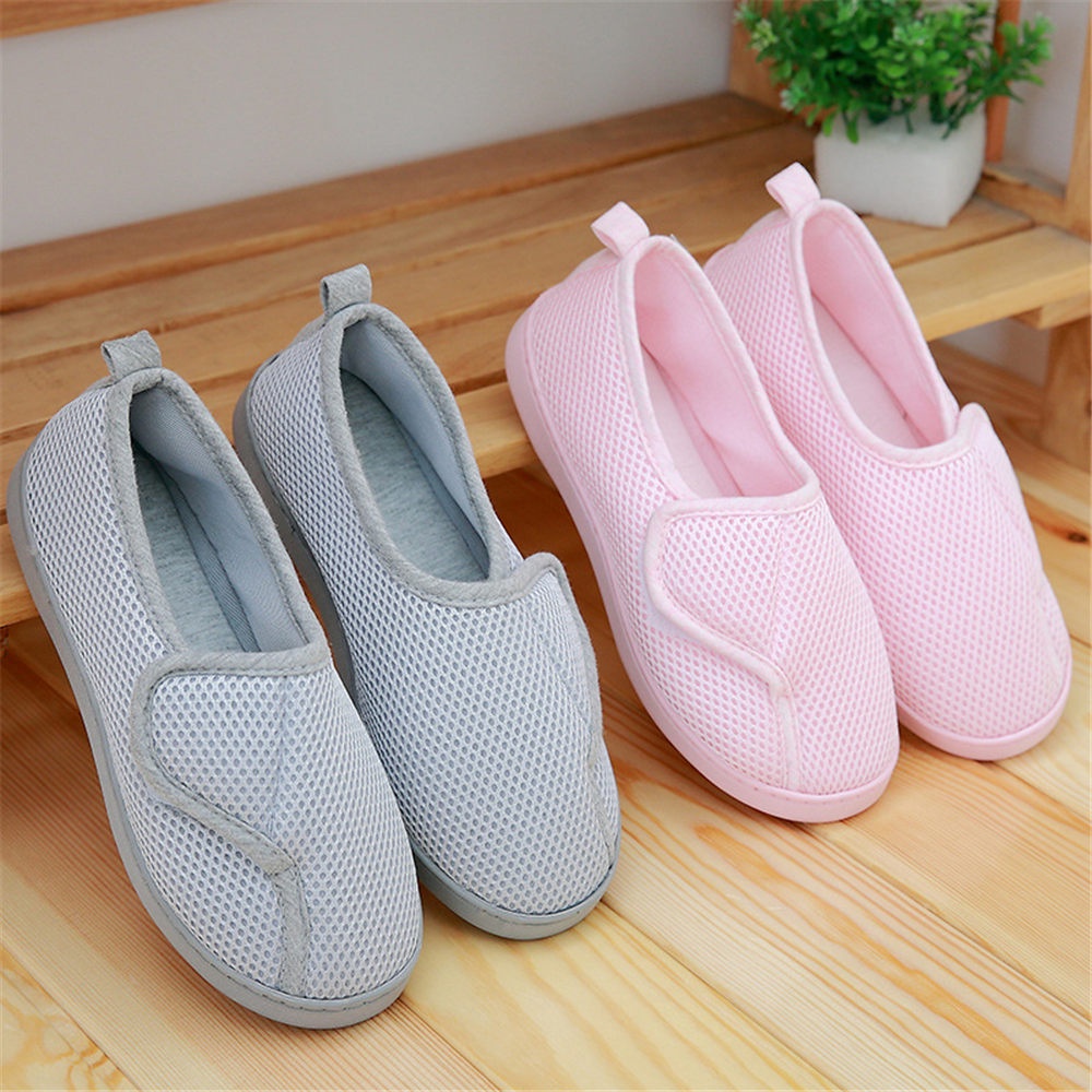 Women House Slippers Memory Foam Postpartum Confinement Shoes Diabetic ...