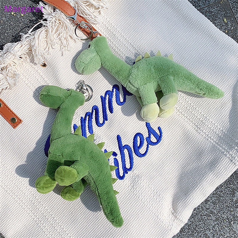 [Margaret] Cartoon Small Dinosaur Plush Keychain Pendant Soft Stuffed ...