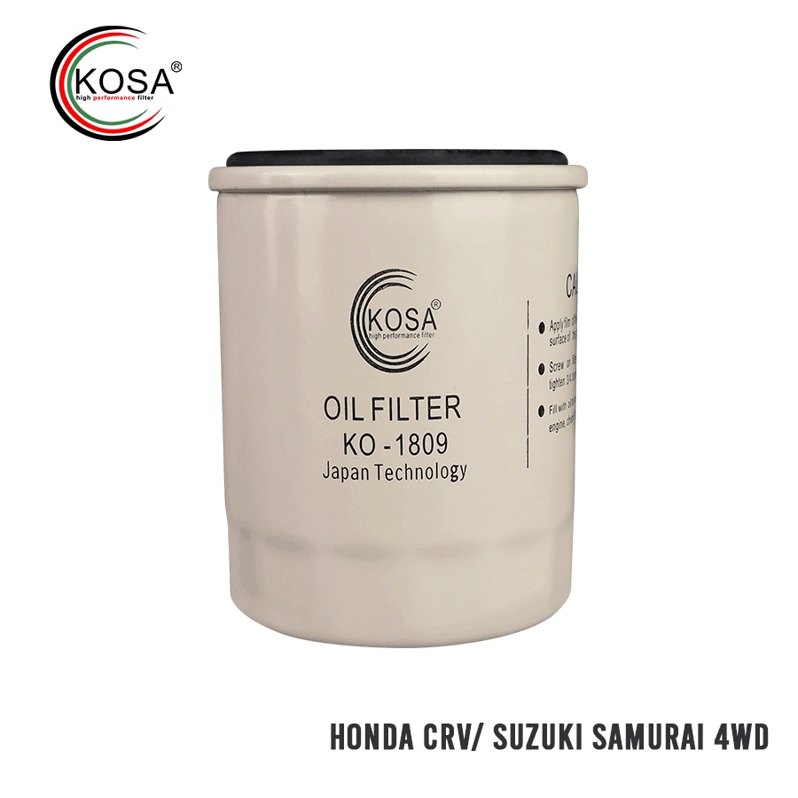 C-809 HONDA CRV HONDA CITY CIVIC CR-V BR-V BRIO CR-Z FIT HR-V MOBILIO ODYSSEY KOSA OIL FILTER ...