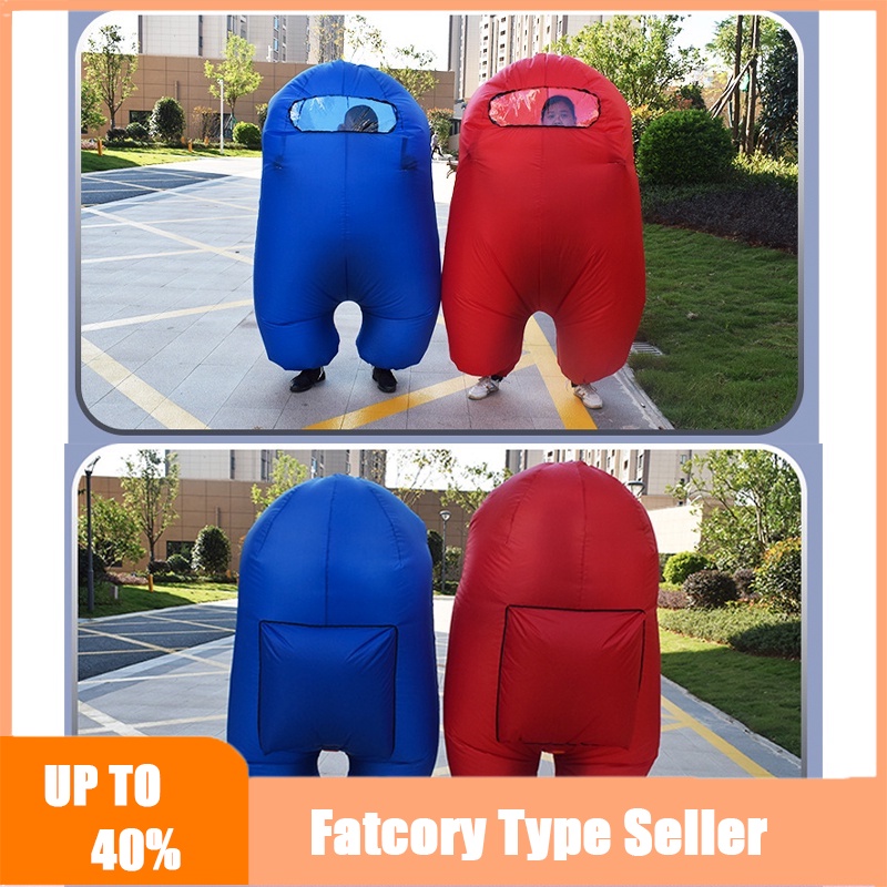 Among Us Inflatable Costume Adult Kids Mascot Party Halloween Cosplay ...