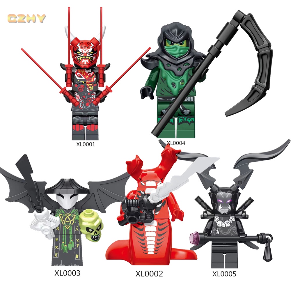 XL0001-0005 Ninja Series Character DOLLs Mr.E Fangdam Basilisk Skeleton ...