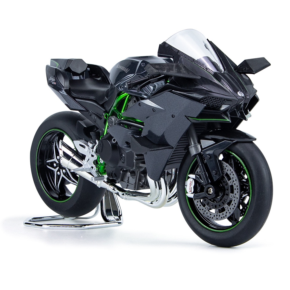1/9 Kawasaki Ninja H2R simulation alloy motorcycle acousto-optic model ...