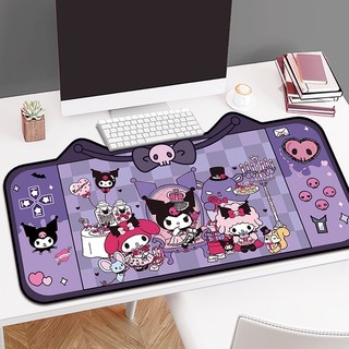 Kuromi Theme Cartoon Mouse Pad Cute Girl Office Keyboard Computer Large ...