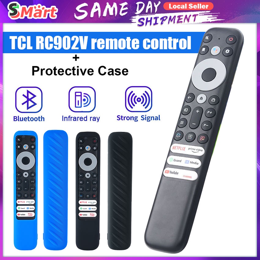 【In Stock】Universal TCL Smart TV Remote Control Replacement For RC902V ...
