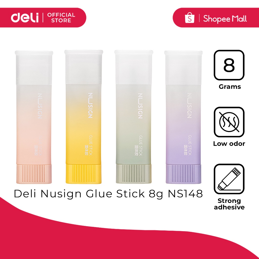 Deli NS148 Nusign Glue Stick 8g | Shopee Philippines