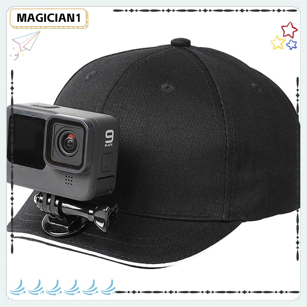 MAGICIAN1 Cap Mount Action Camera Head Strap Adjustable Hat Mount ...