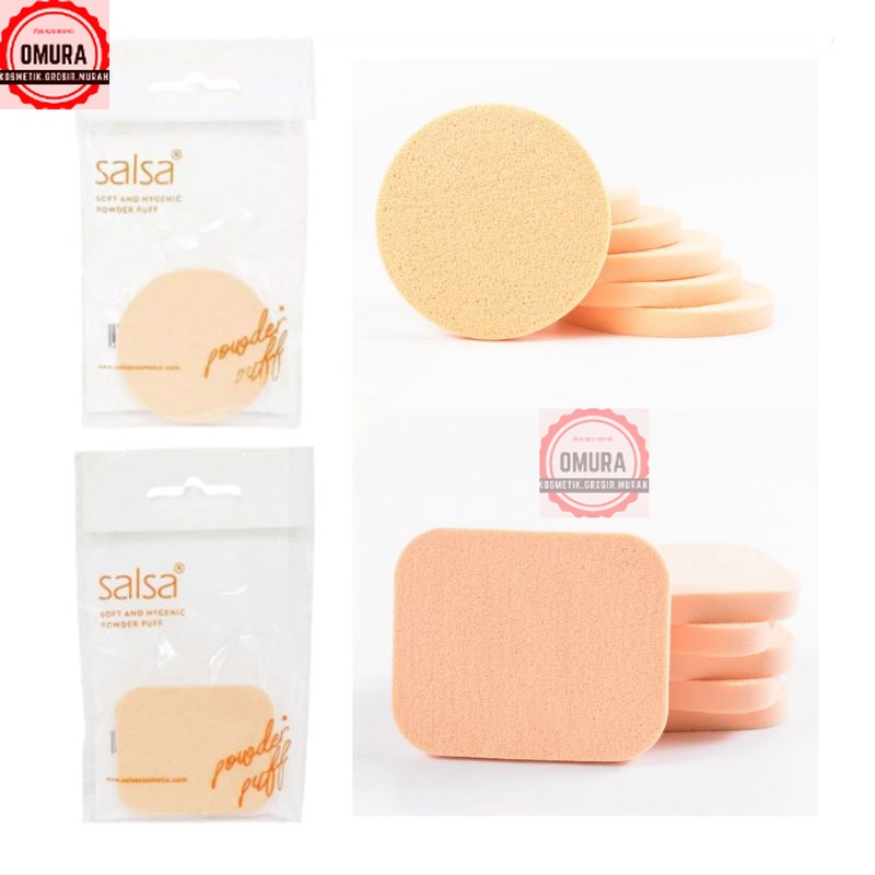 Salsa Sponge Powder - Soft AndC Powder Puff (OM) | Shopee Philippines