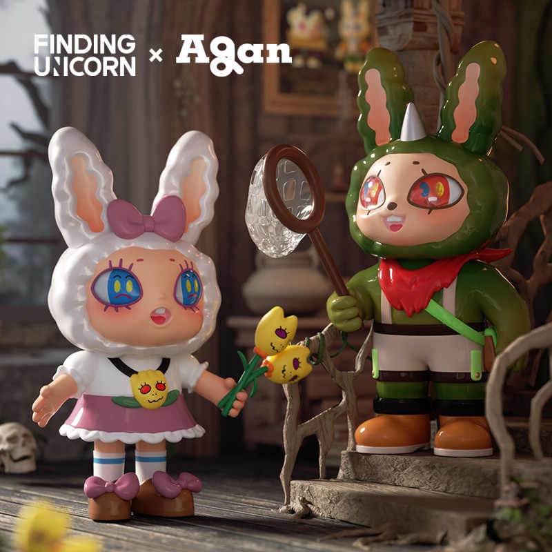 Finding Unicorn AGAN-YEAOHUA Dark Fairy Tale Series Blind Box Toys ...