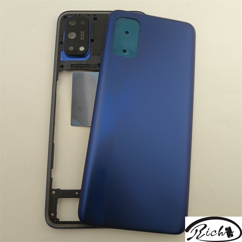 For Oppo Realme 7 Pro Full Housing Case Middle Frame Cover+Battery Back ...