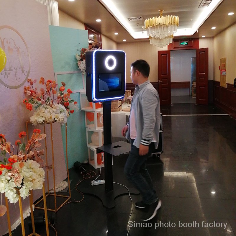 RCM156 automatic photobooth open air booth outside photo booth shell ...