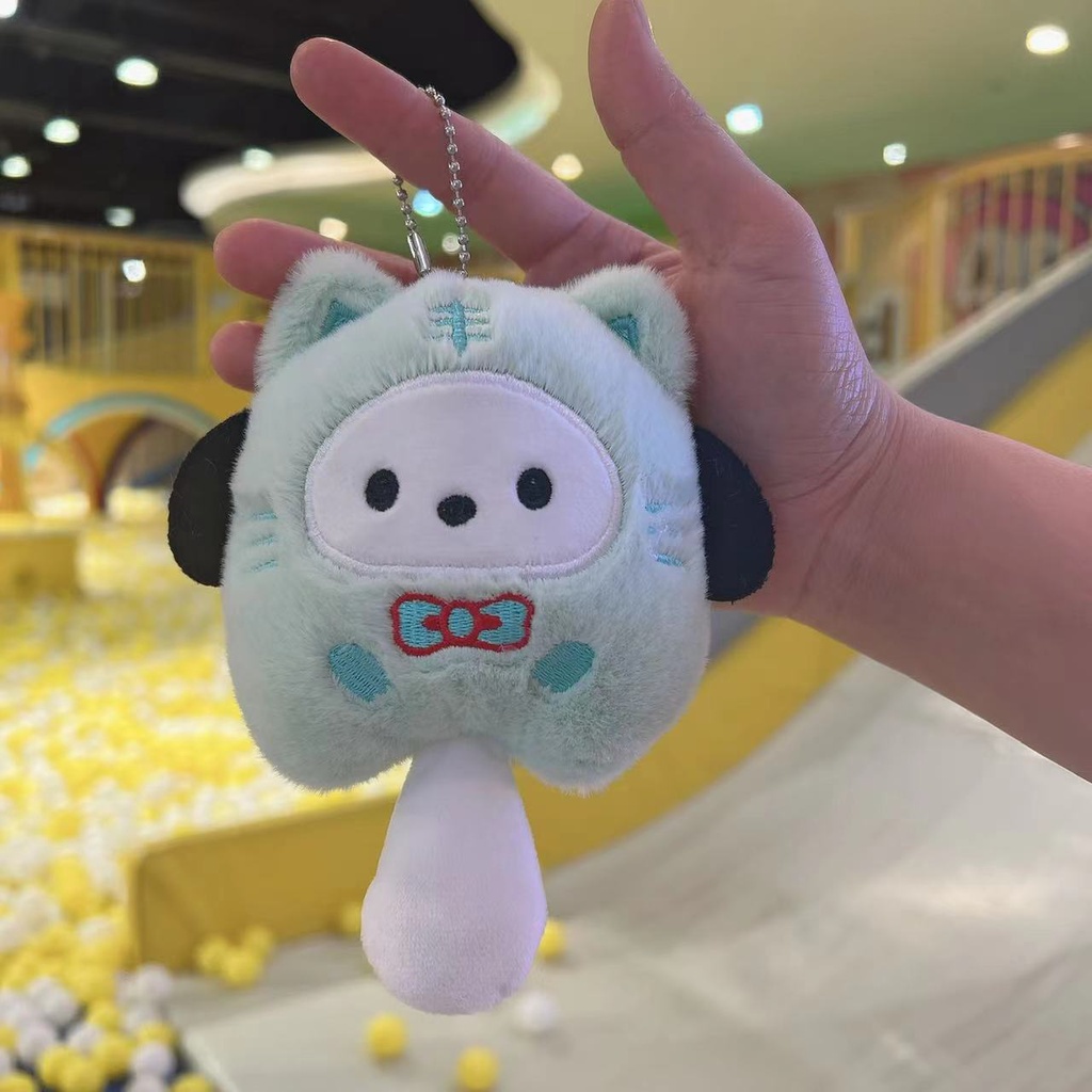 Sanrio Plush Keychain Kuromi Cinnamoroll Hello Kitty My Melody ...
