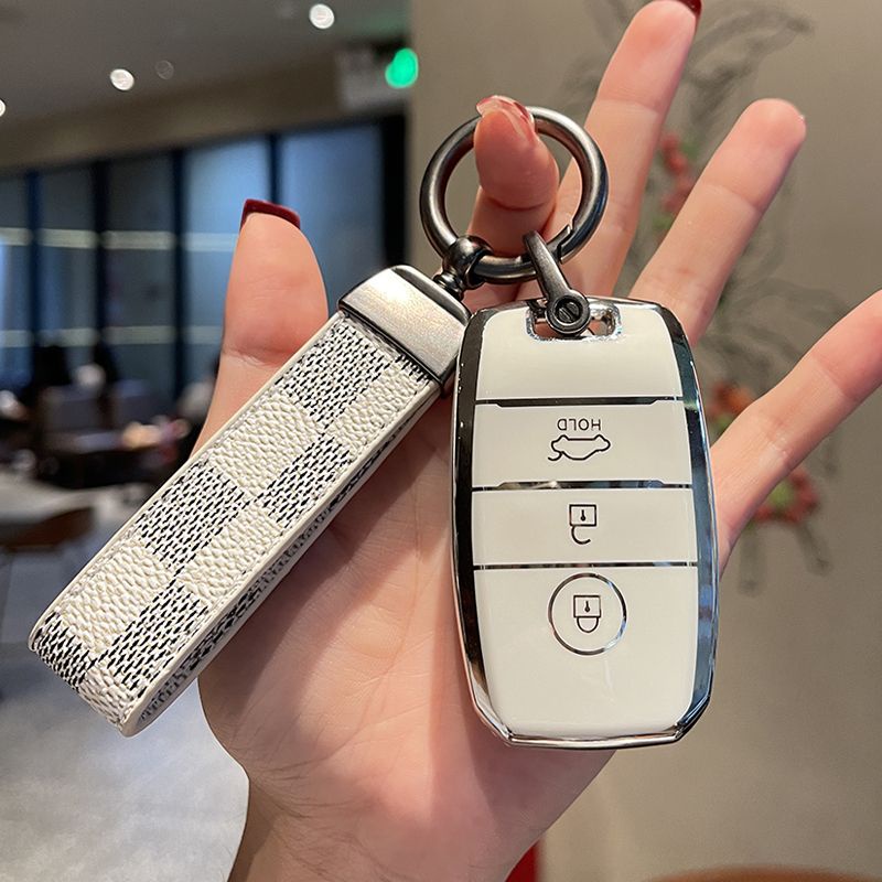 Kia Key Cover Kia Keychain EV6 Sorento Carnival Stonic Soluto Seltos ...