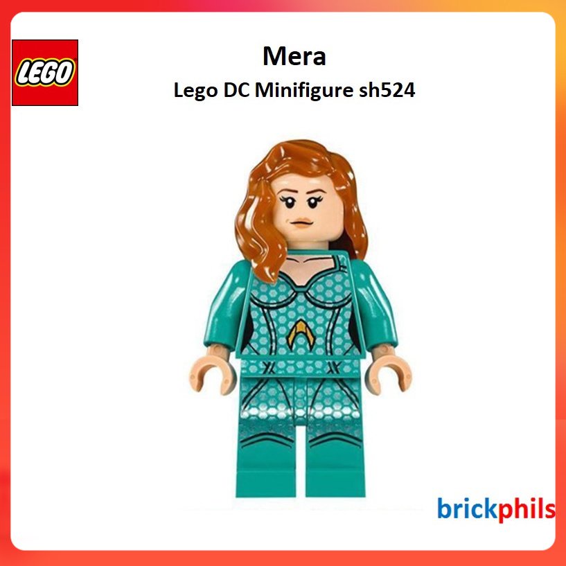Lego DC Minifigure sh524 Mera | Shopee Philippines