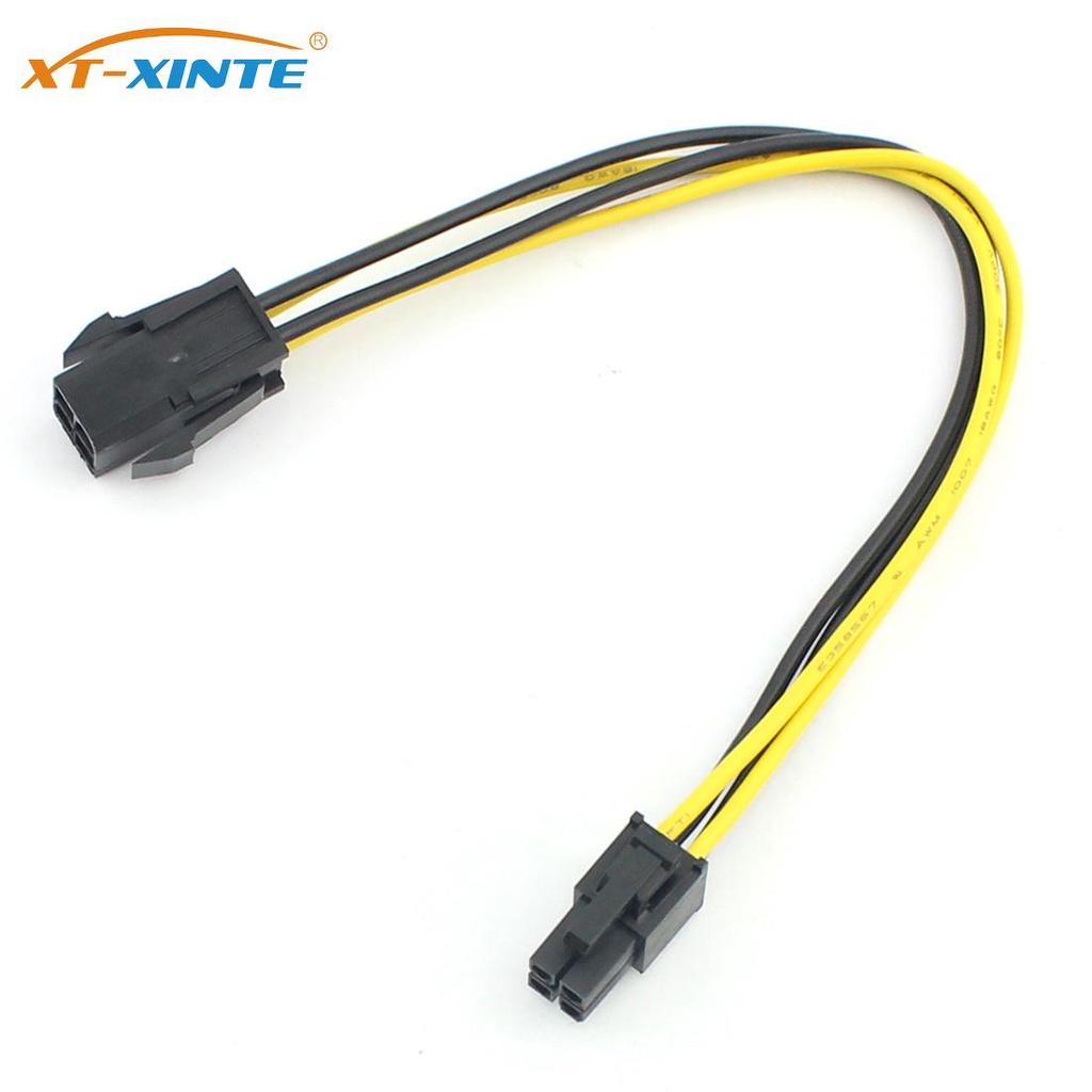 XT-XINTE 4Pin CPU Power Supply Extension Cord Cable Desktop 4 Pin 4P ATX Power Male to Female ...
