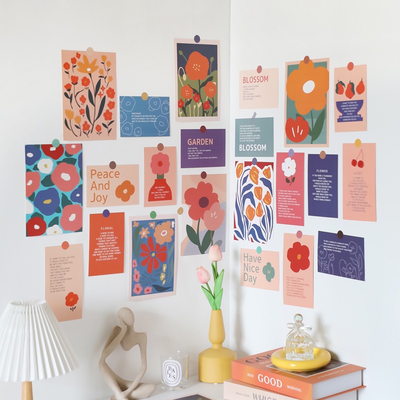 Wall Stickers Background Wall Card Art Postcards Decoration Photo Props ...