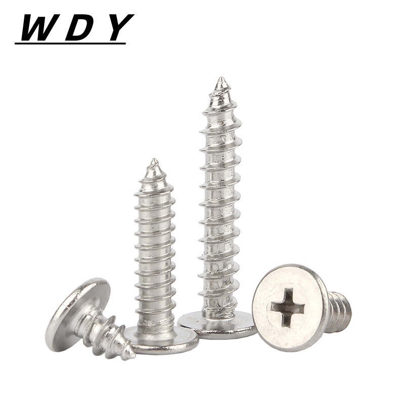 M3/m4/m5/m6 SUS304 Stainless Steel Ultra-Thin Head Cross Countersunk ...