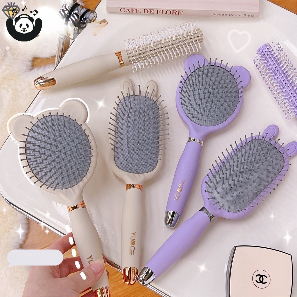 Liquid Rubber Air Bag Comb Women's Straight Hair Curly Hair Massage ...