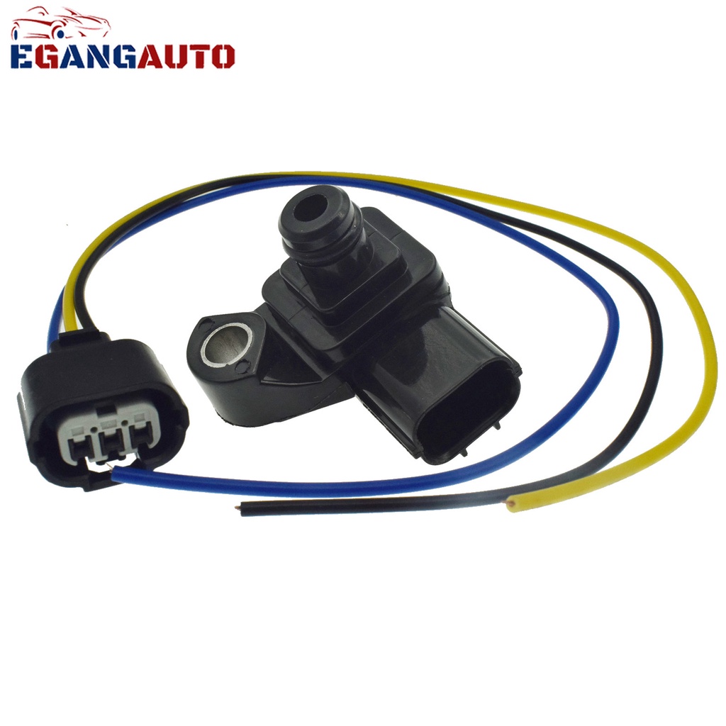 Air intake manifold pressure sensor MAP with Connector Plug for HONDA ...