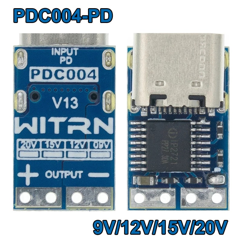 PDC004-PD PD decoy module Ip2721 PD23.0 to DC DC trigger extension ...