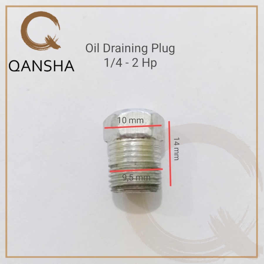 Air Compressor Oil Draining Plug Bolt | Shopee Philippines