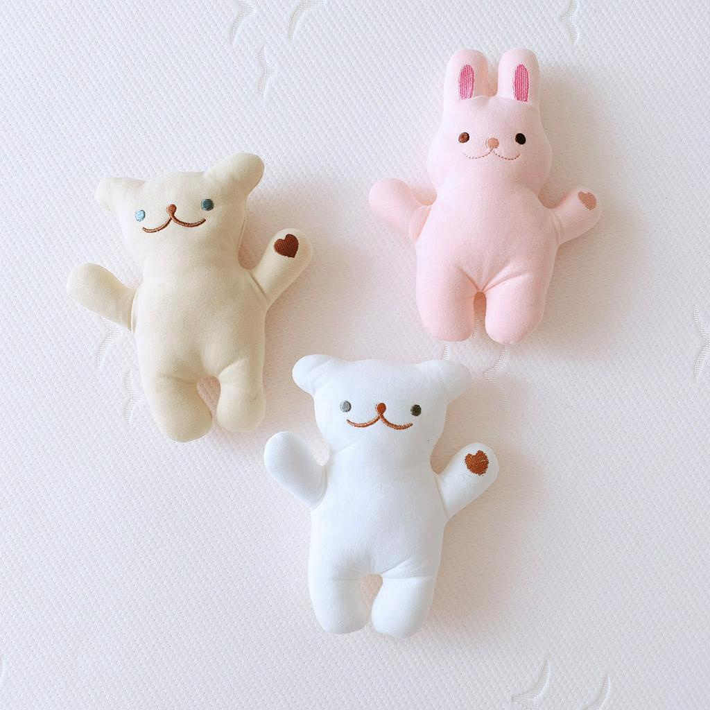 Super cute organic teddy bears and rabbits made in Korea | Shopee ...