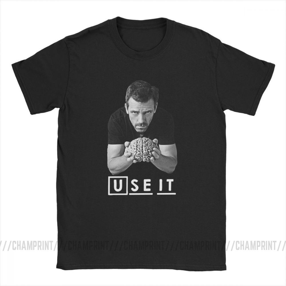House Md Men T Shirt Dr House Use It Funny Cotton Tee Shirt Tshirts ...
