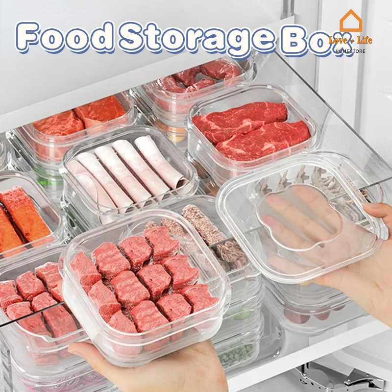 Food-Grade Plastic Sealed Fresh-Keeping Box/ Refrigerator Meat ...