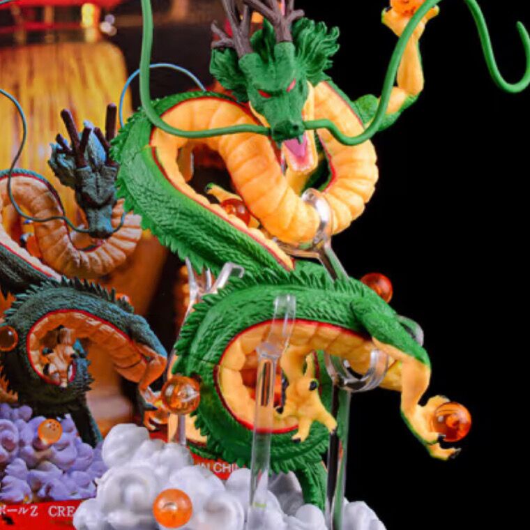 Dragon Ball Z Shenron Anime Figure PVC Figurine Doll Shenlong DBZ With ...