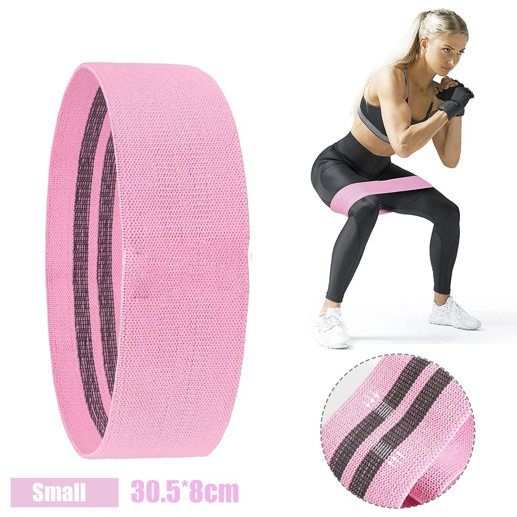 Non Slip Booty And Hip Elastic Band Anti Slip Workout Bands For Women ...