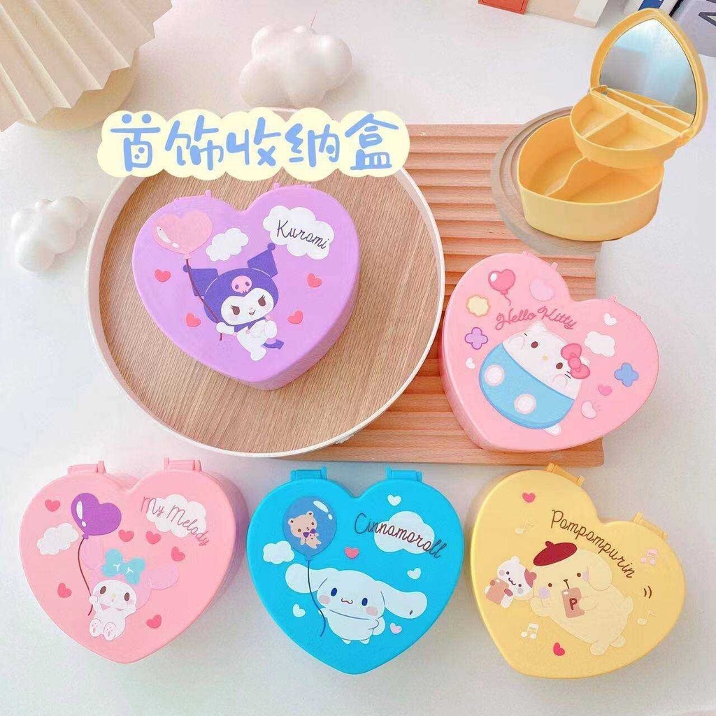 Sanrio Character Jewelry Box With 5 Built-In Mirror As In The Picture ...