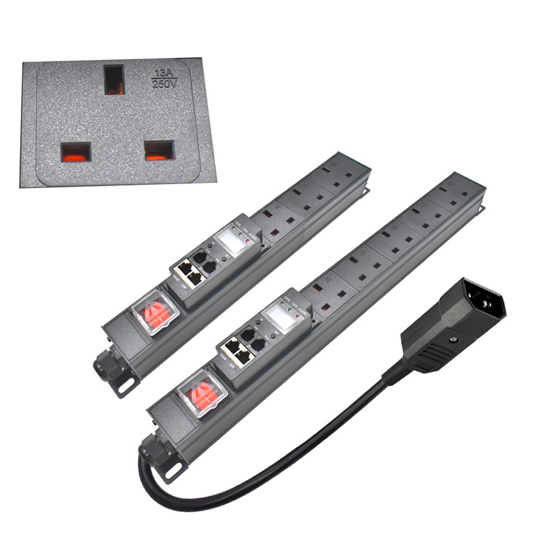 Pdu Power Strip Power Distribution Unit 2 10ac Intelligent Current And Voltage Detection Meter 2