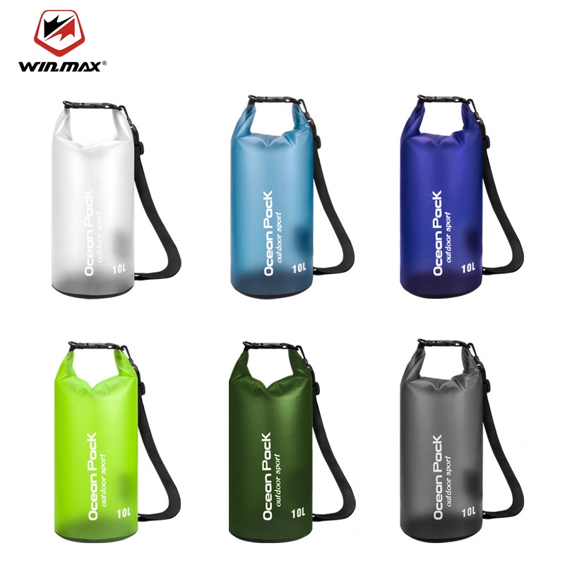 PVC 2L 5L 10L 15L 20L Outdoor Waterproof Dry Bag Bags Pouch Camping Boating Kayaking Waterproof ...