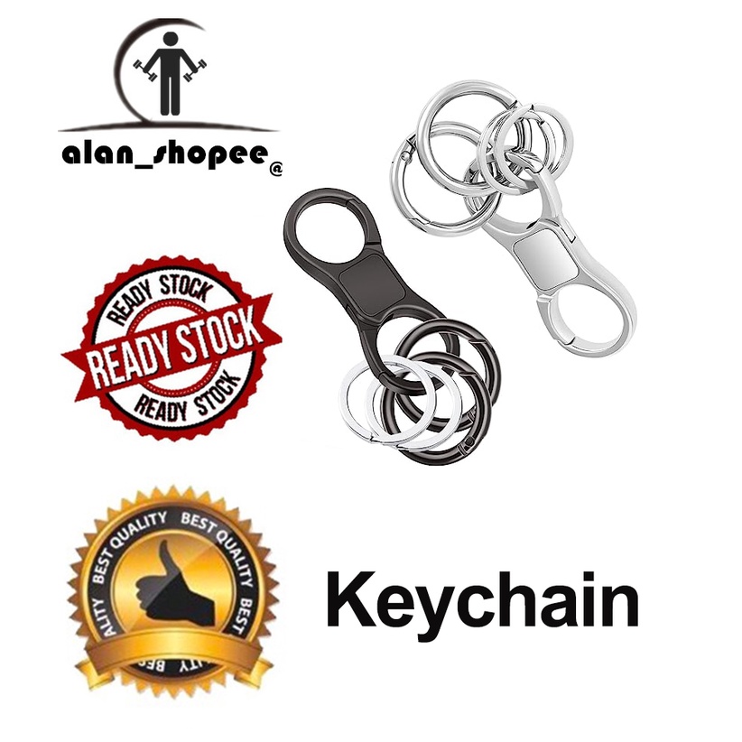 1set Car Keychains for Men - Quick Release Spring Clip Key Chain with ...