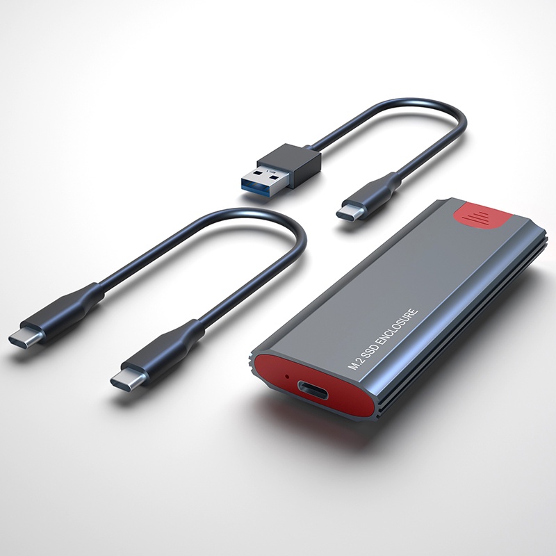 NVME Enclosure Type C USB 3.1 10G Adapter Case SSD M2 NVME External ...
